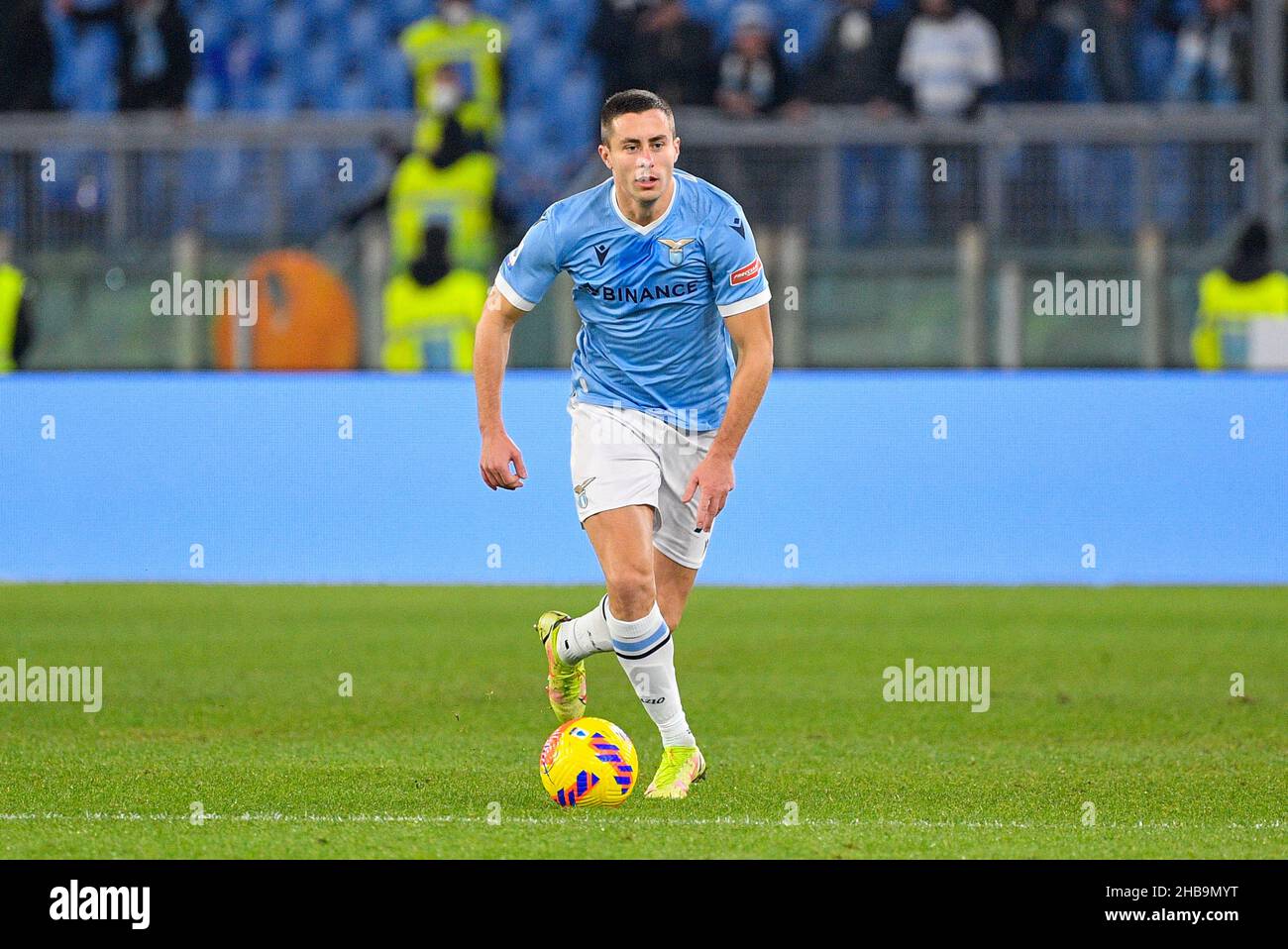 Rome, Italy. 17th Dec, 2021. Adam Marusic (SS Lazio) during the Italian ...