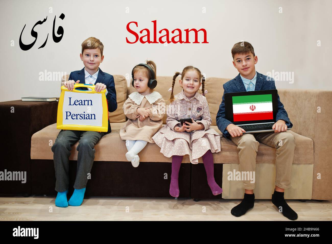 Iranian school children hi-res stock photography and images - Alamy