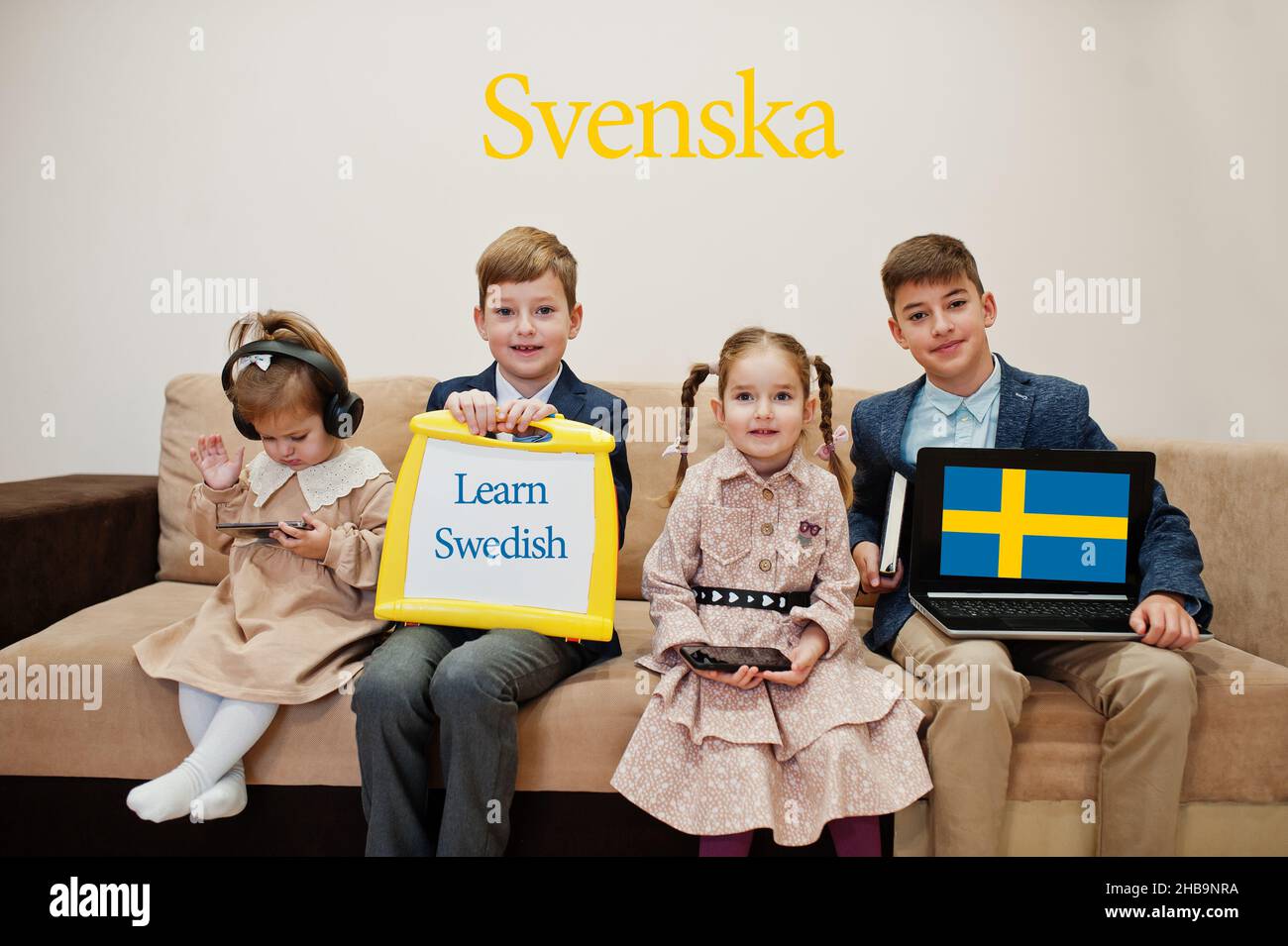 Kids learn swedish hi-res stock photography and images - Alamy