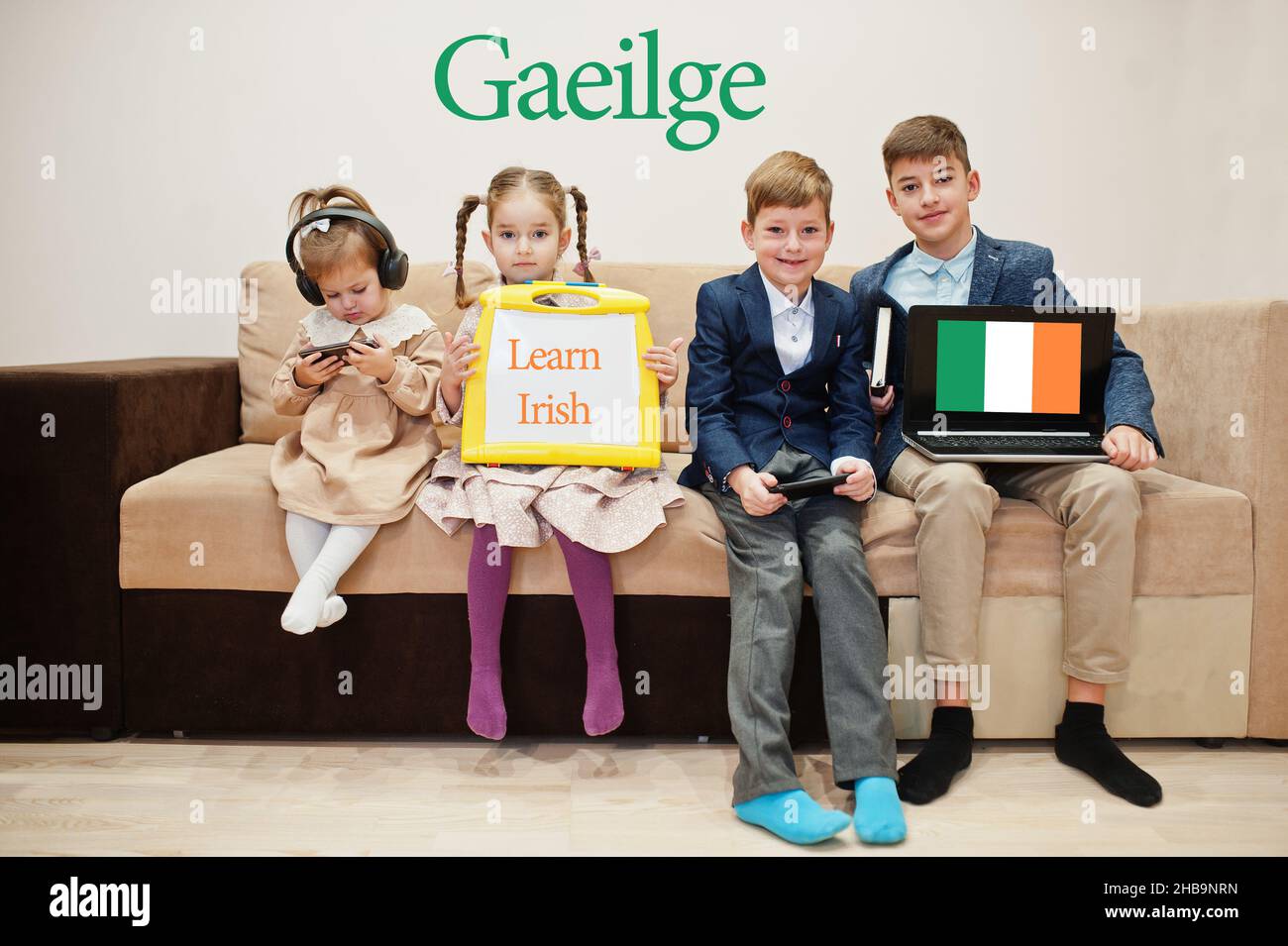 Irish school kids hi-res stock photography and images - Alamy