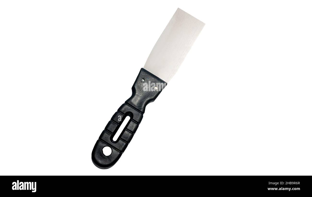 Construction trowels isolated on white background. Putty knife Stock ...