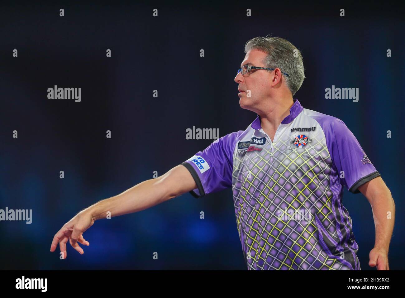 17th December 2021; Alexandra Palace, London, England: The William Hill World Darts Tournament ...