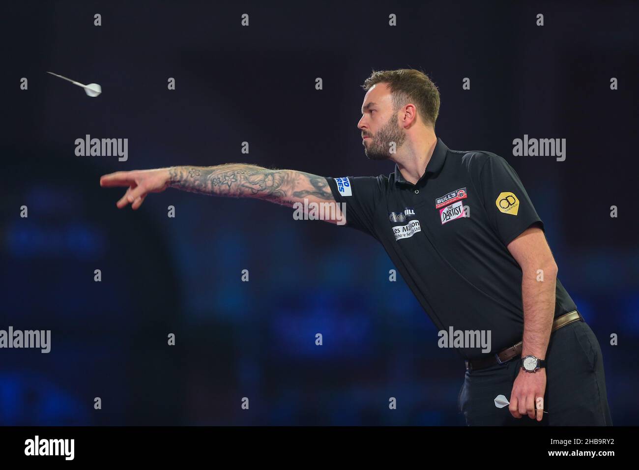 17th December 2021; Alexandra Palace, London, England: The William Hill World Darts Tournament ...