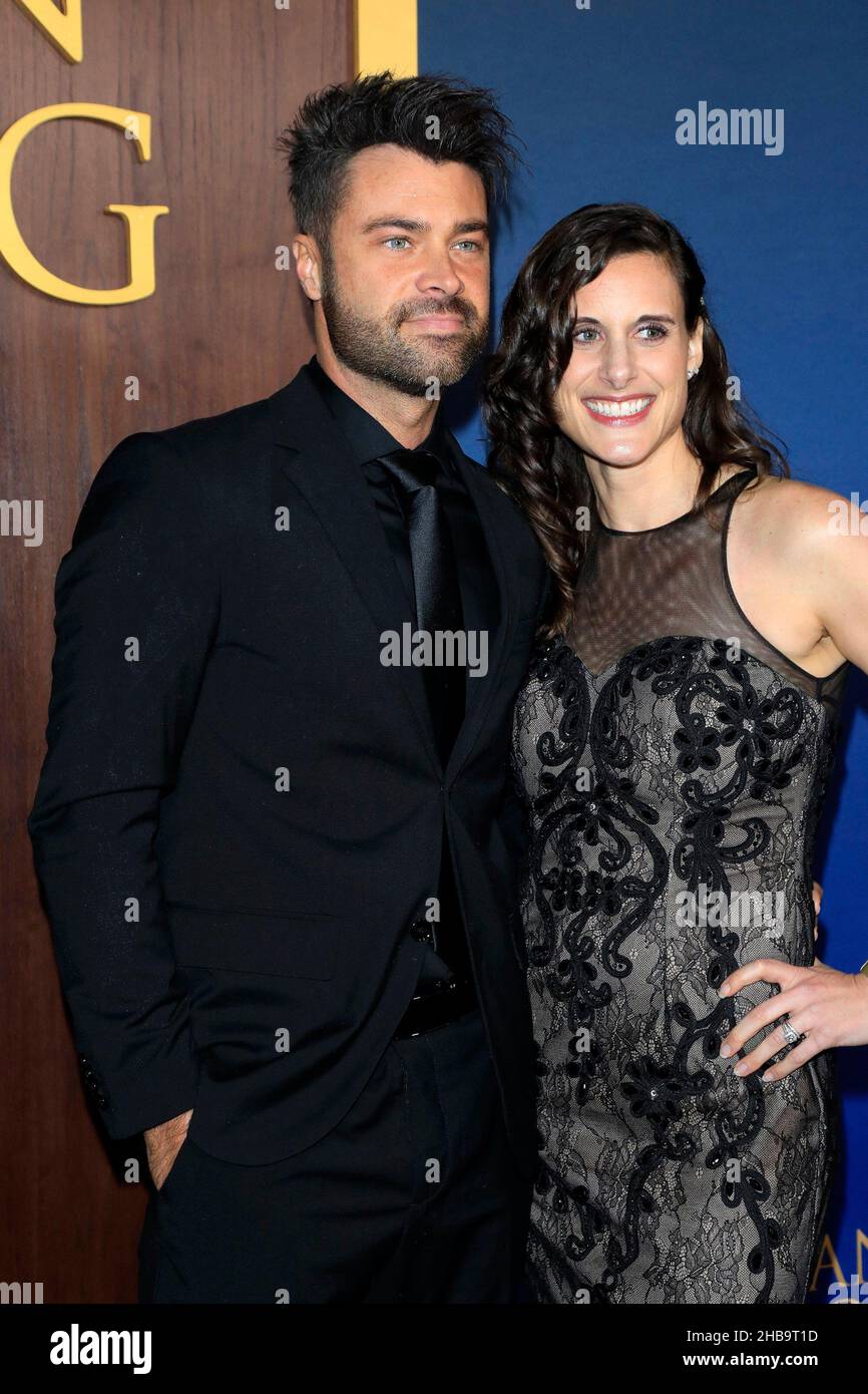 Los Angeles, CA. 15th Dec, 2021. Brett Varvel, Christina Varvel at ...