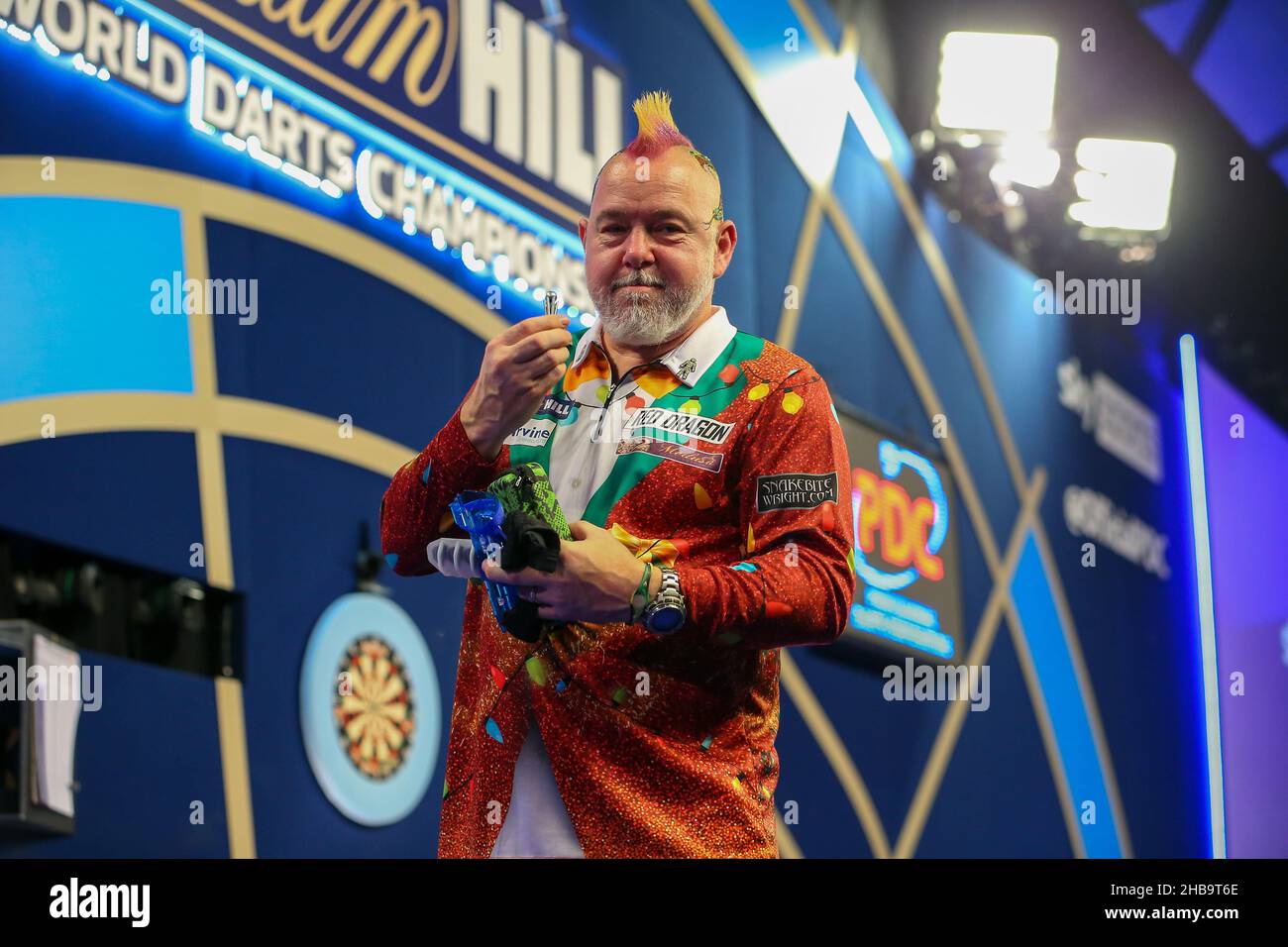 17th December 2021; Alexandra Palace, London, England: The William Hill World Darts Tournament ...