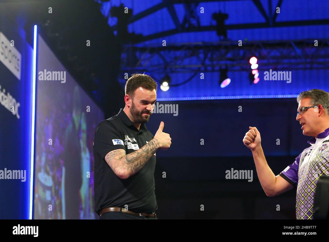 17th December 2021; Alexandra Palace, London, England: The William Hill World Darts Tournament ...