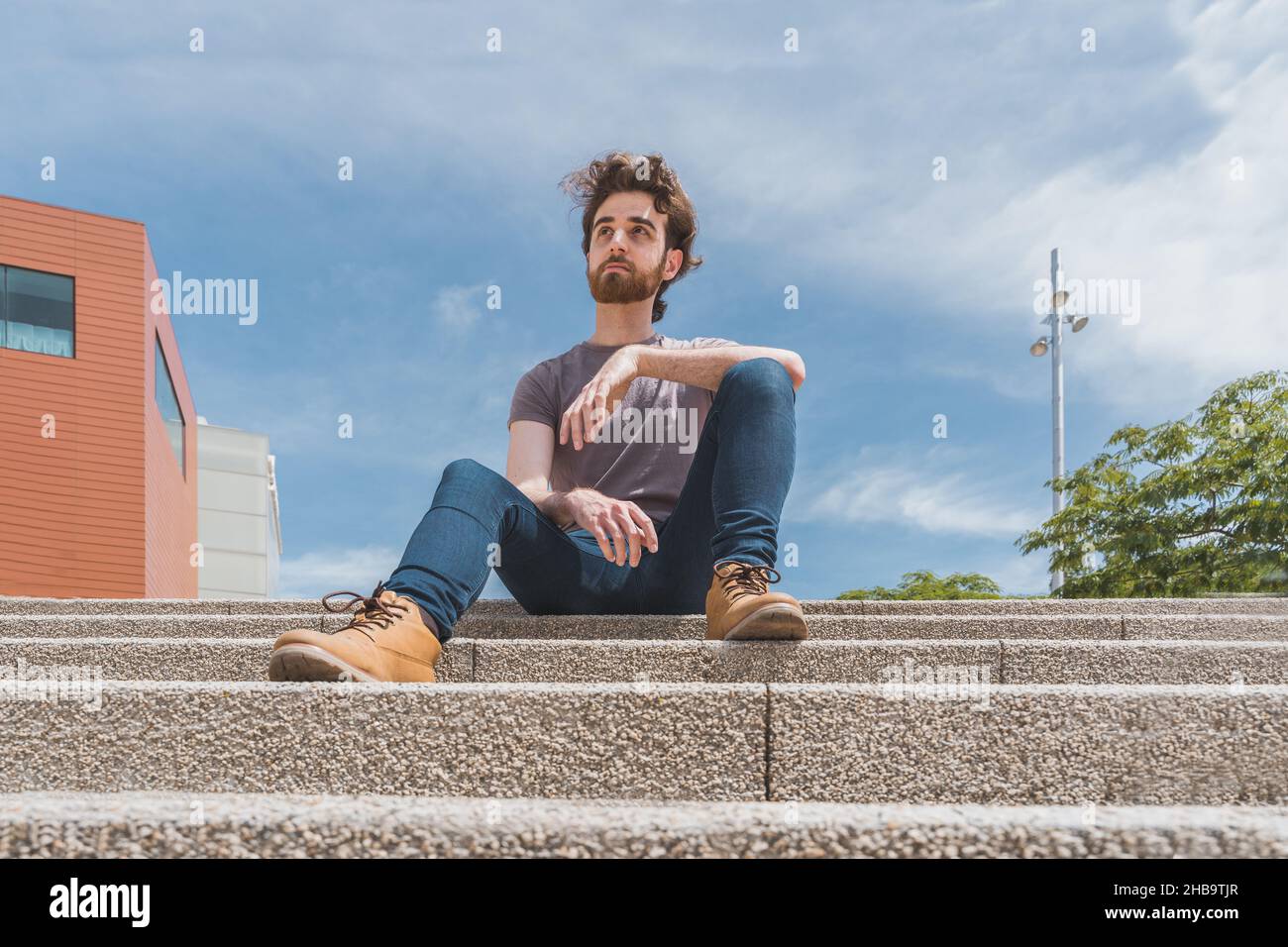 Expect sitting hi-res stock photography and images - Alamy