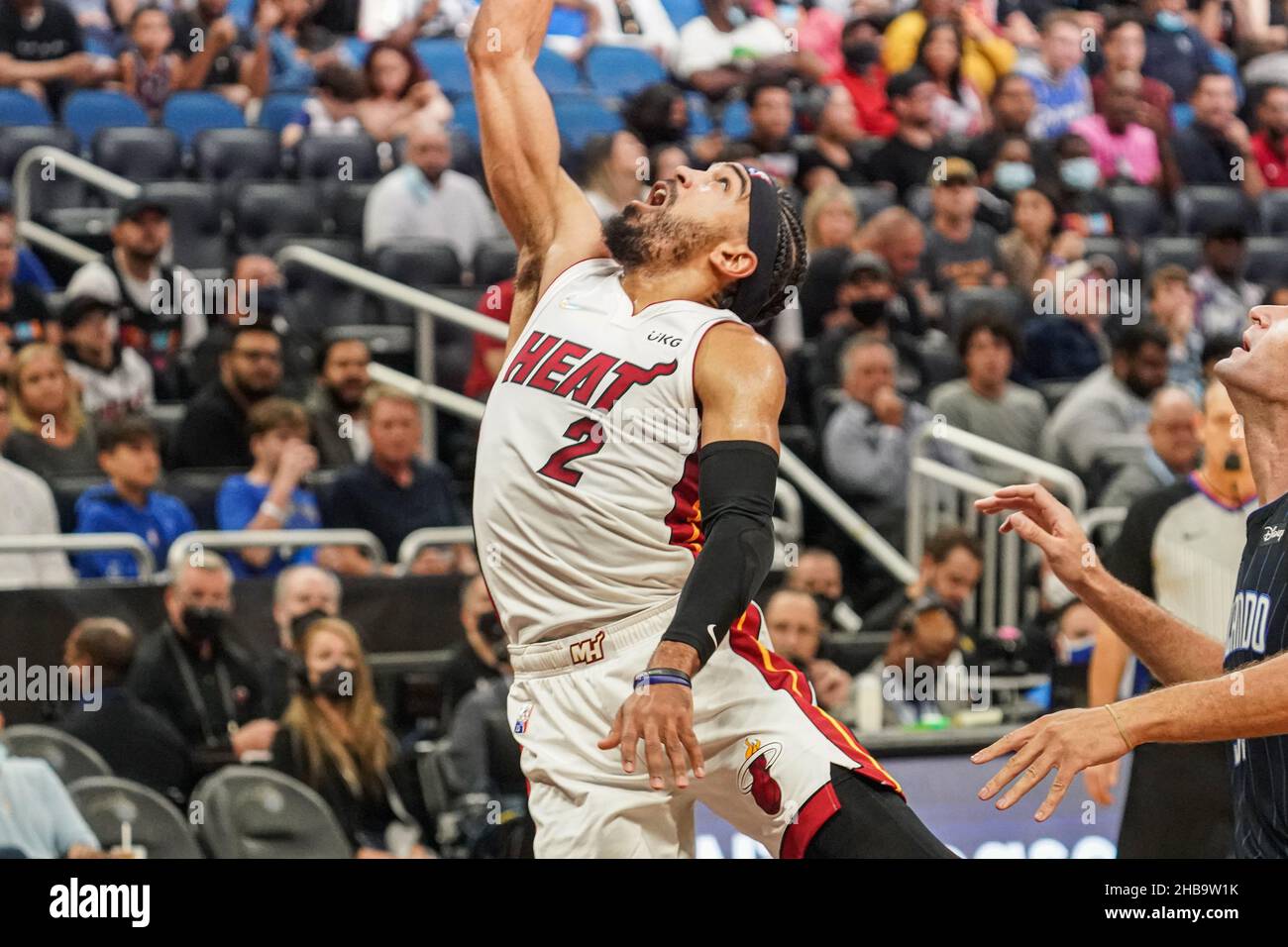Orlando, Florida, USA, December 17, 2021, Miami Heat Guard Gabe Vincent ...