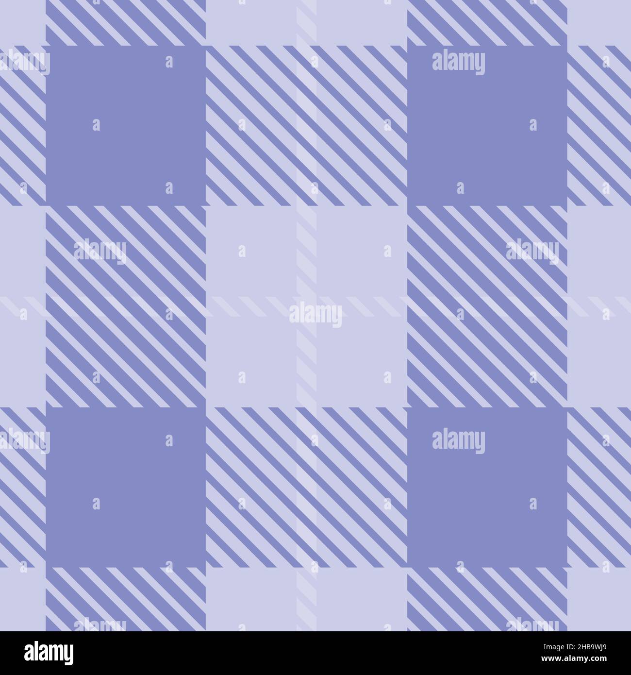 Peri purple tartan color of the year seamless pattern texture. Tonal ...