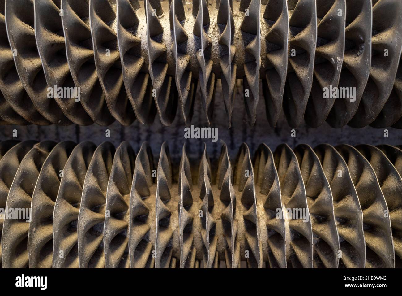 Old car heater radiator hi-res stock photography and images - Alamy