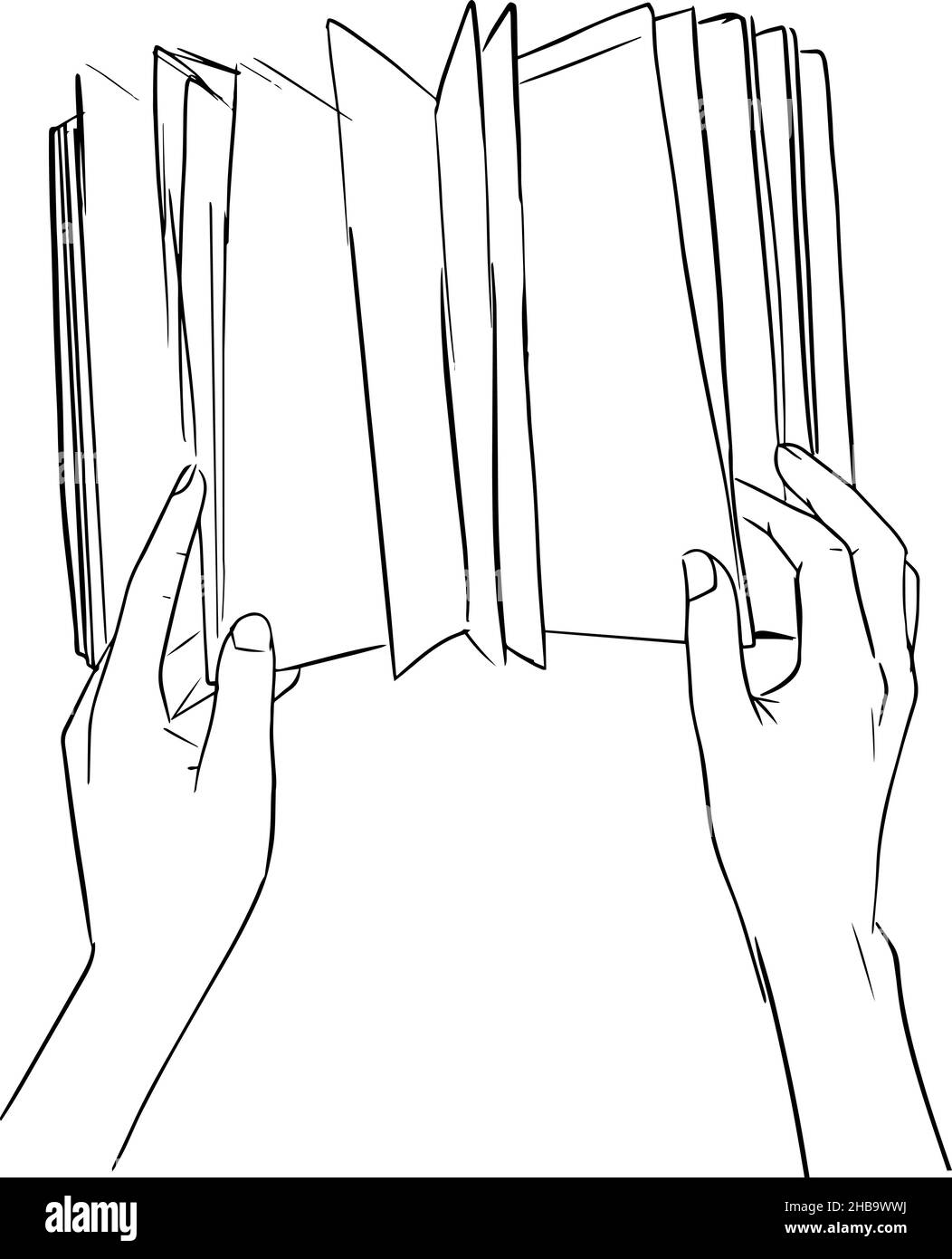 Study two hands Cut Out Stock Images & Pictures - Alamy