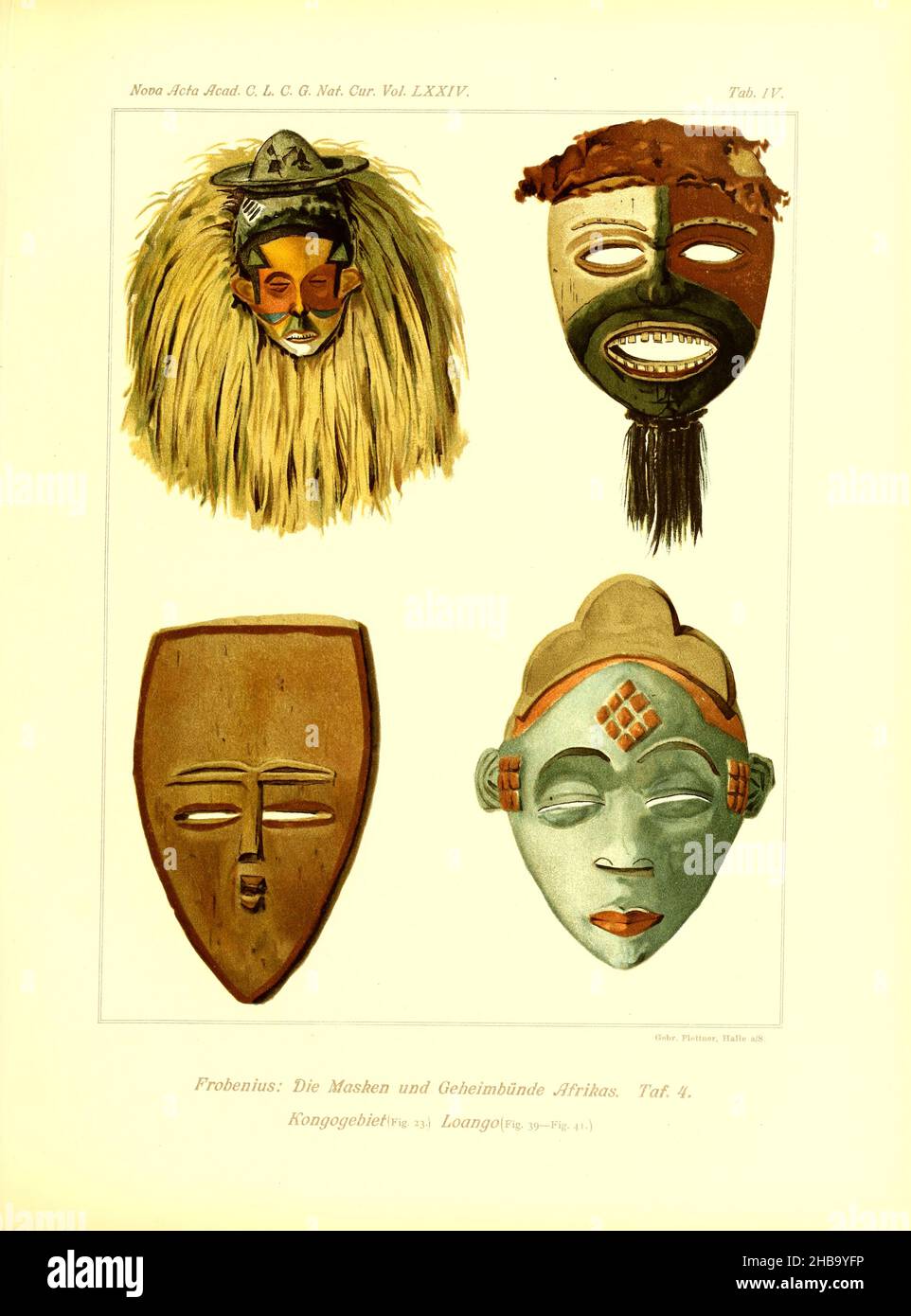 African masks 18th century hi-res stock photography and images - Alamy