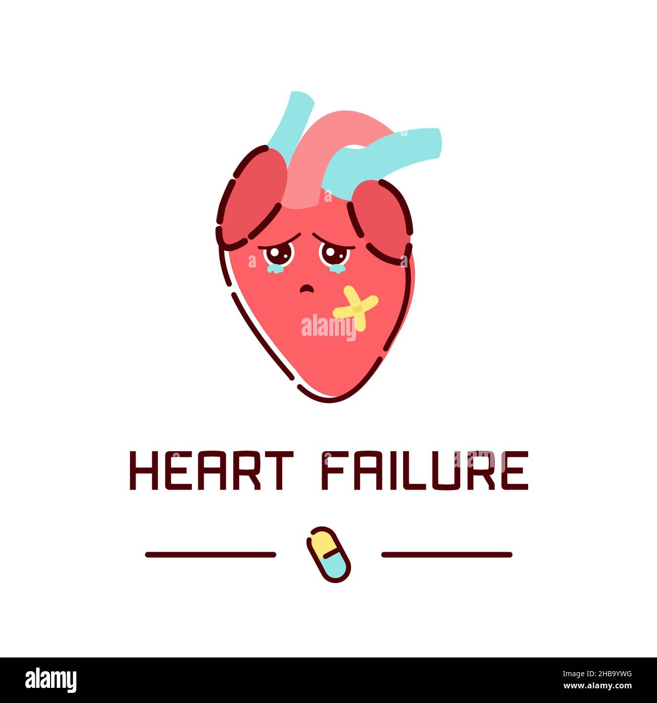 Heart Disease Cartoon