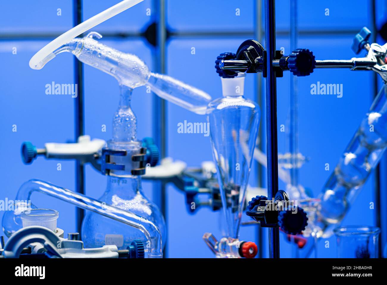 Laboratory device for distillation of volatile liquid fractions Stock ...
