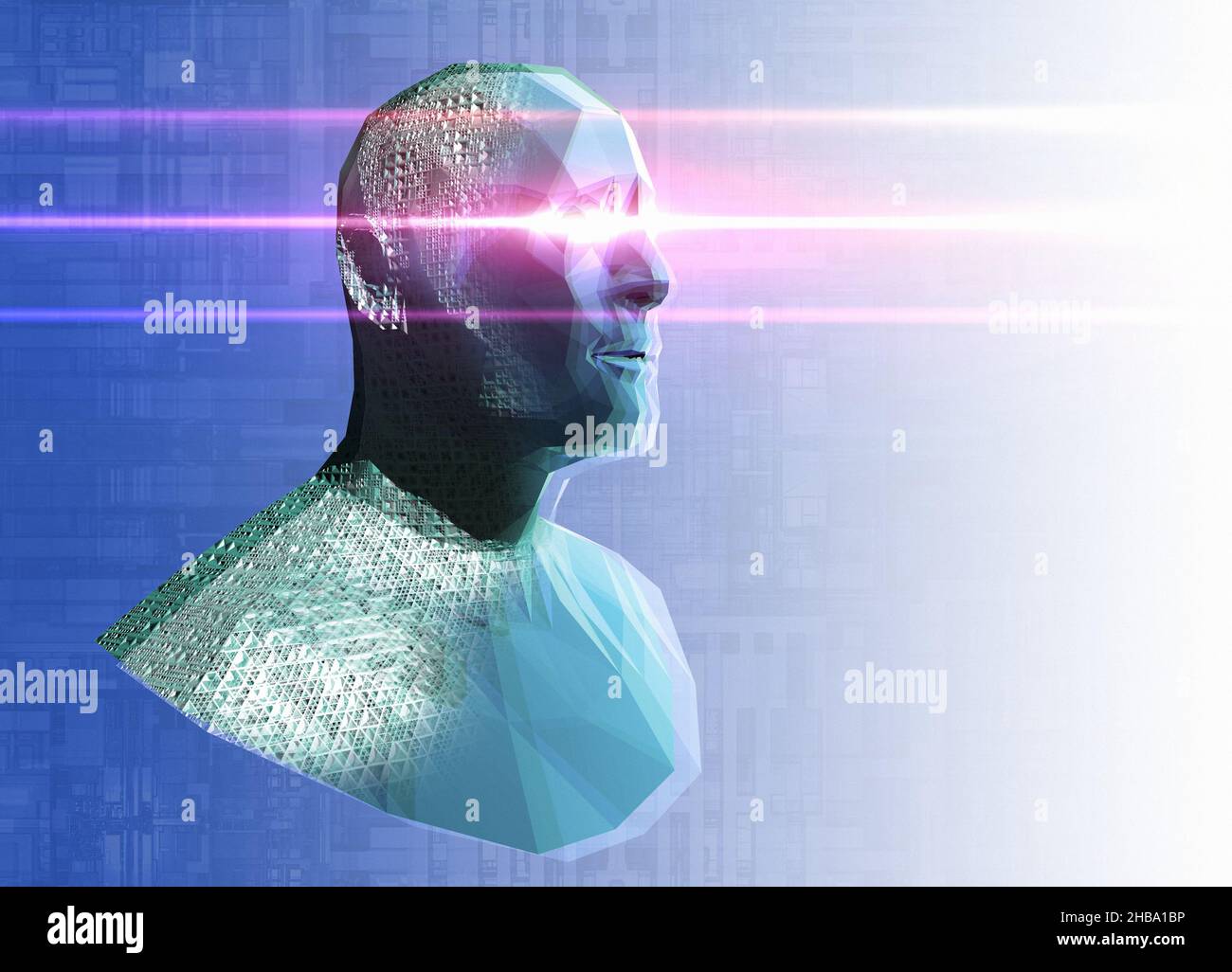Robotics, conceptual illustration Stock Photo - Alamy