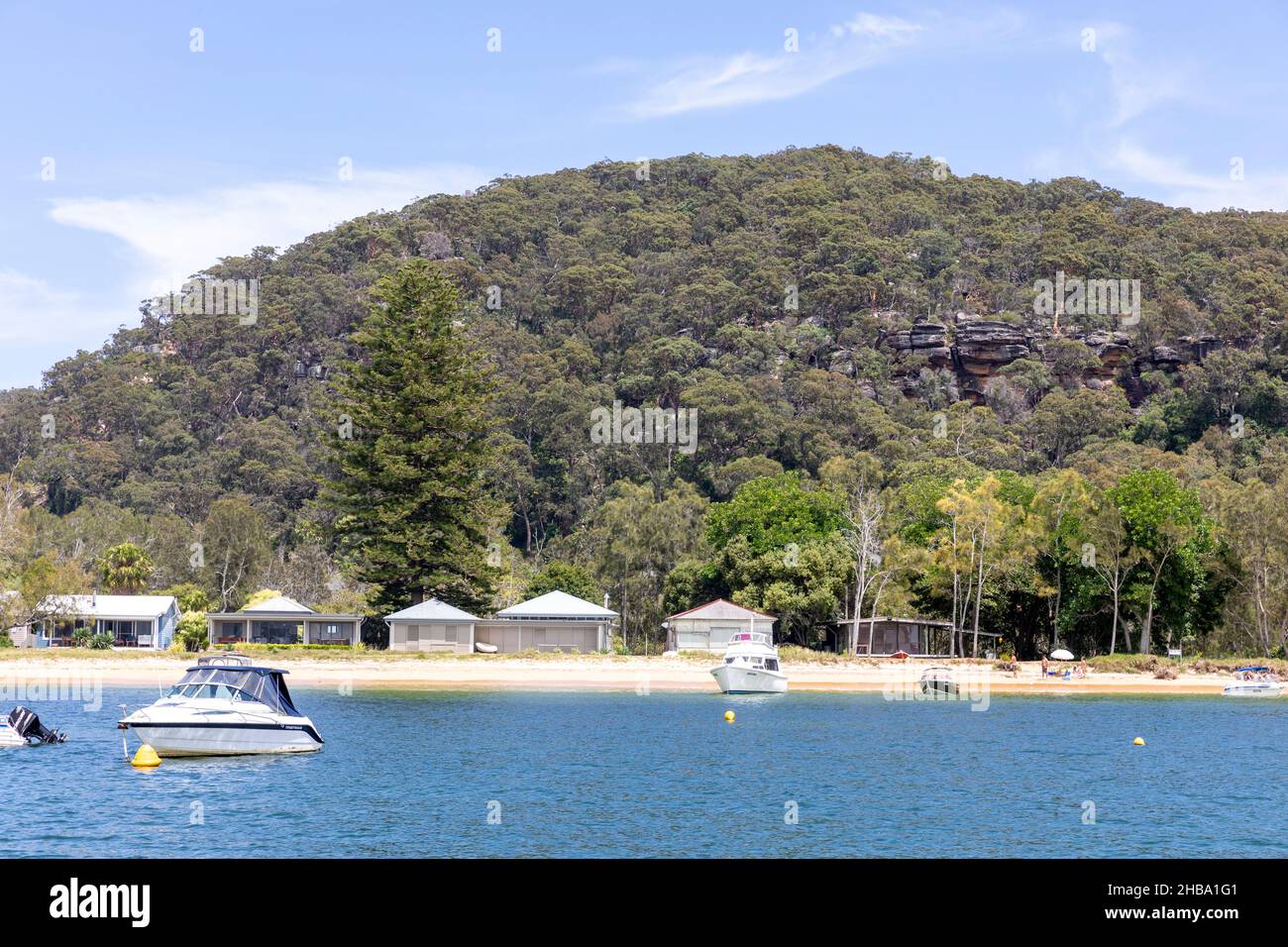 Mackerel beach pittwater hi-res stock photography and images - Alamy
