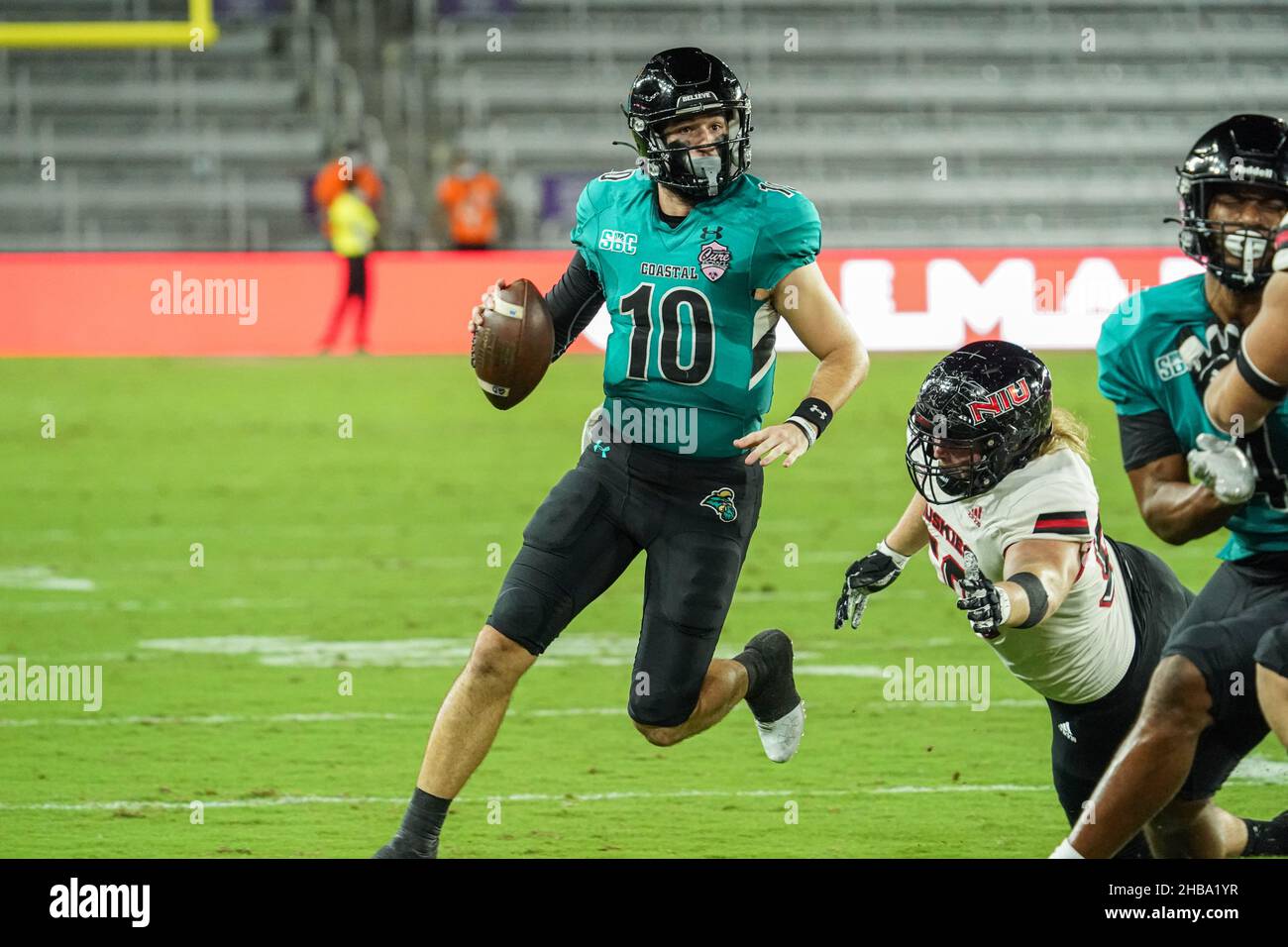 Orlando, Florida, USA, December 15, 2021, Coastal Carolina Chanticleers ...