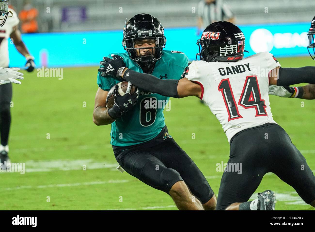 Orlando, Florida, USA, December 15, 2021, Coastal Carolina Chanticleers ...