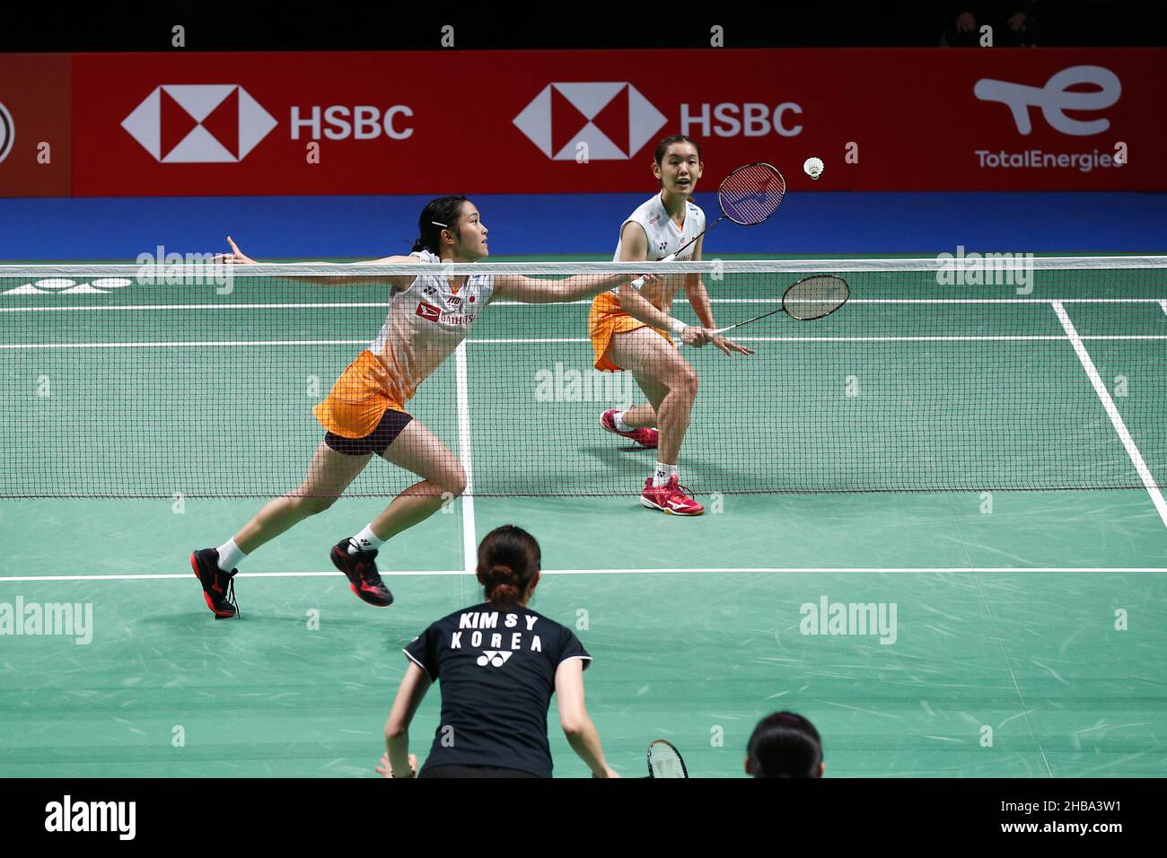 Huelva, Spain. 17th Dec, 2021. (L-R) Kie Nakanishi, Rin Iwanaga (JPN ...