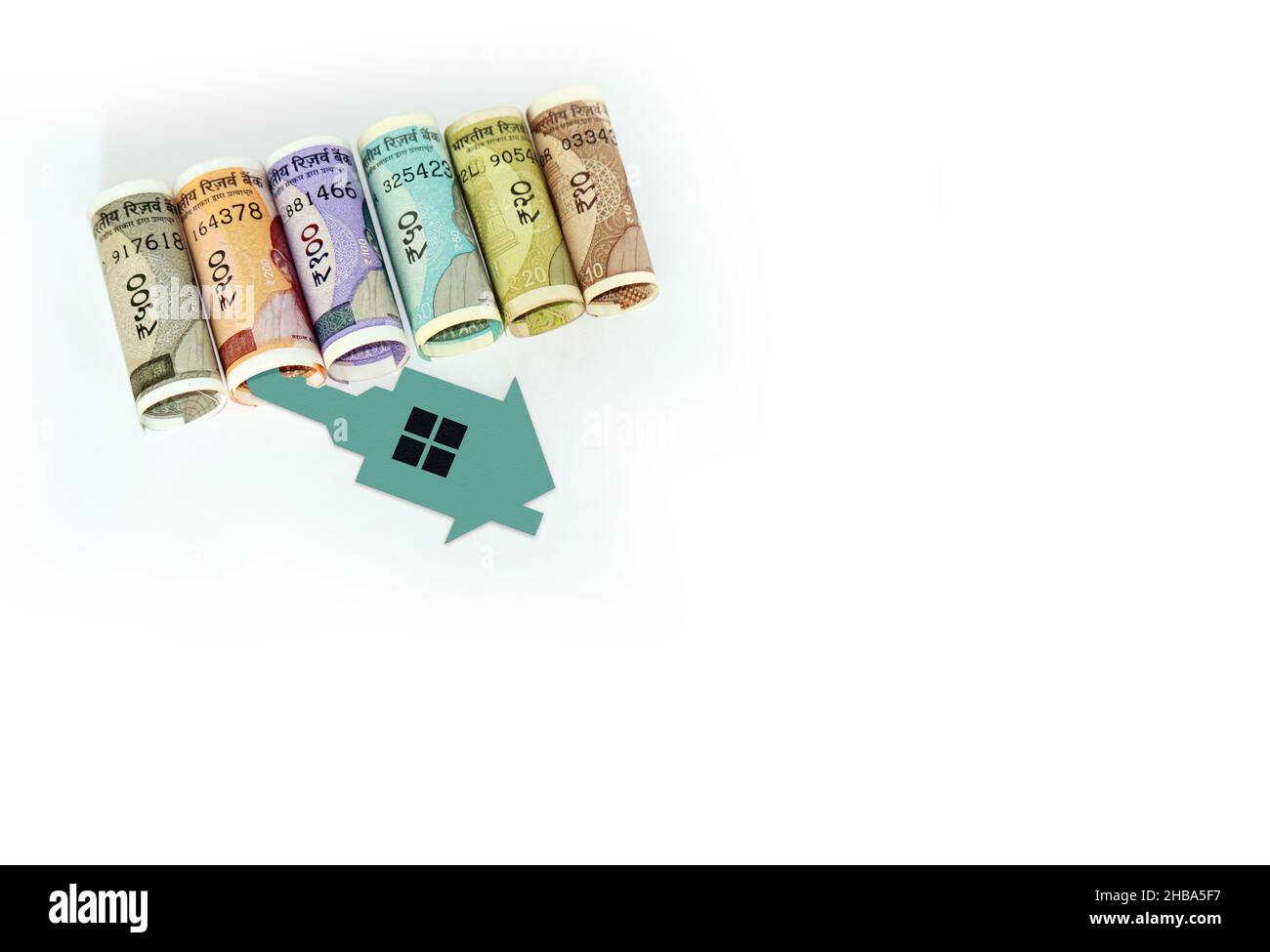 100 rupee note Cut Out Stock Images & Pictures - Alamy