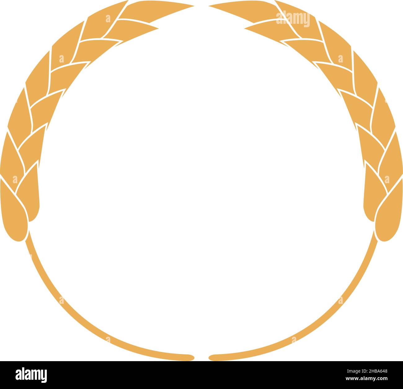 gold spikes weath crown Stock Vector Image & Art - Alamy