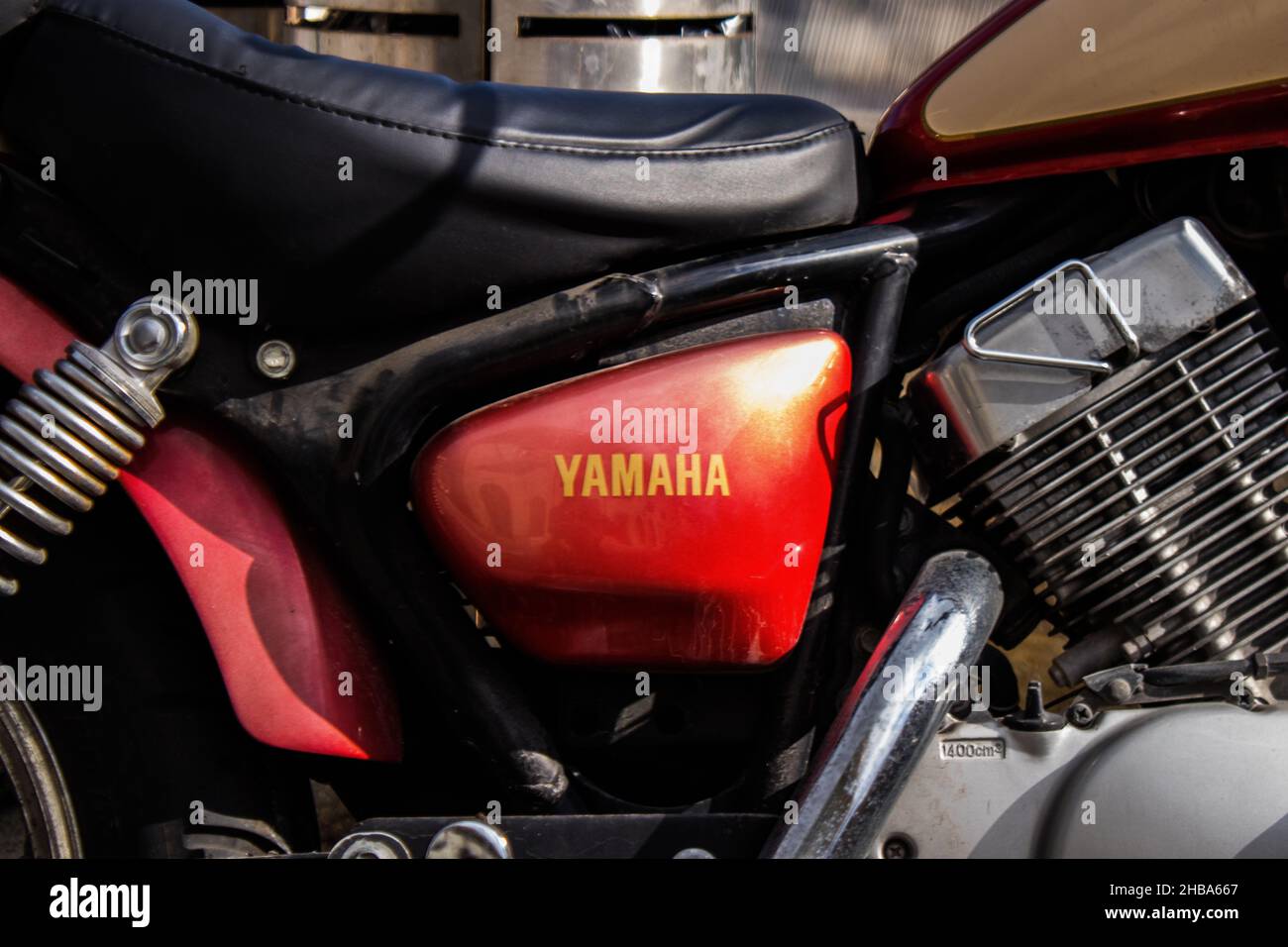 Yamaha virago hi-res stock photography and images - Alamy