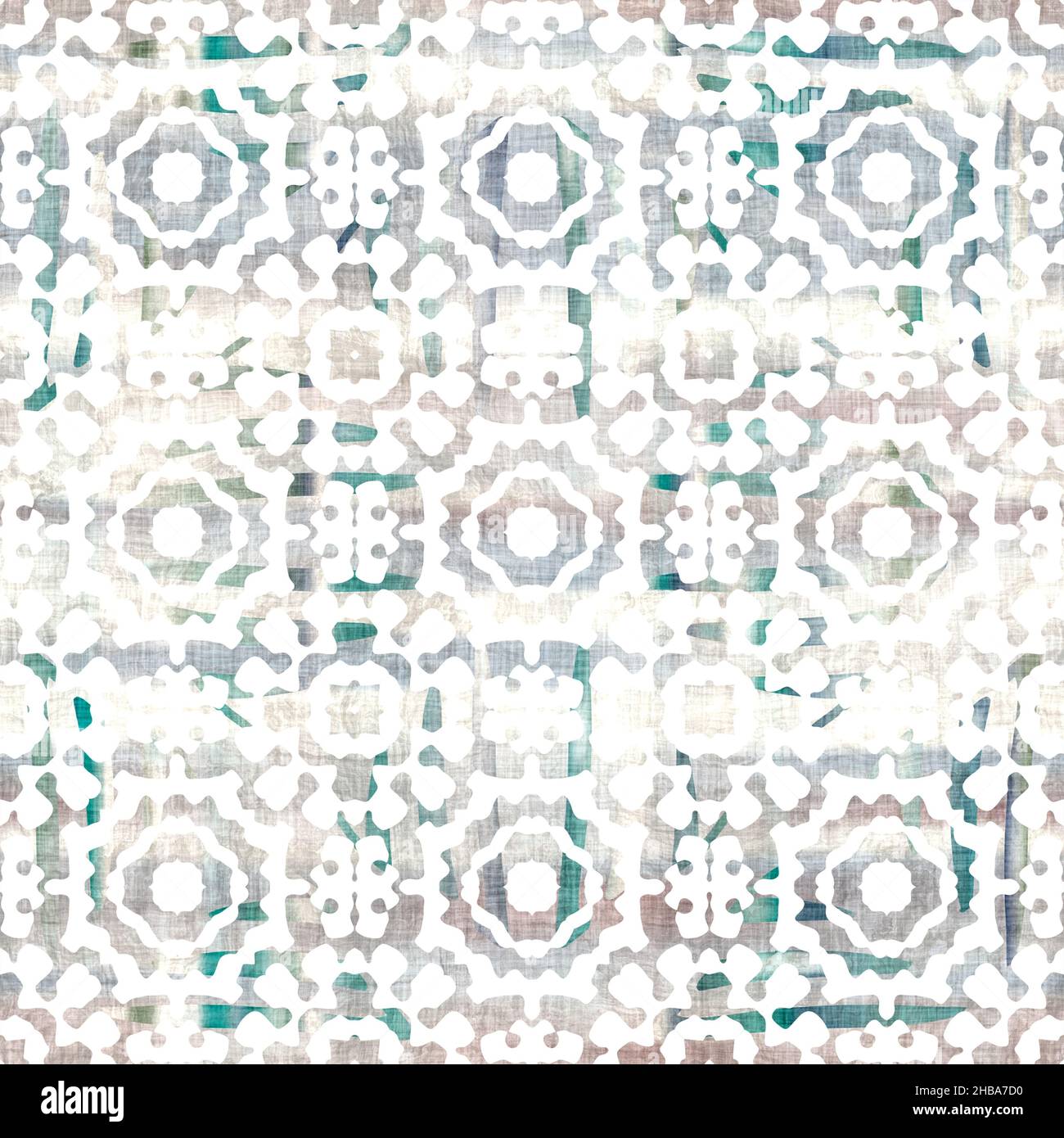 Seamless white on color interior wall tile style surface pattern design ...