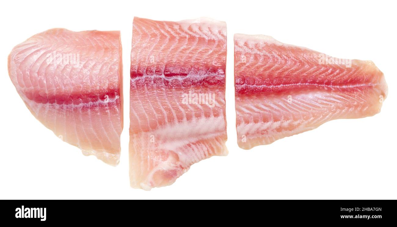 Fresh fish isolated on white background Stock Photo - Alamy