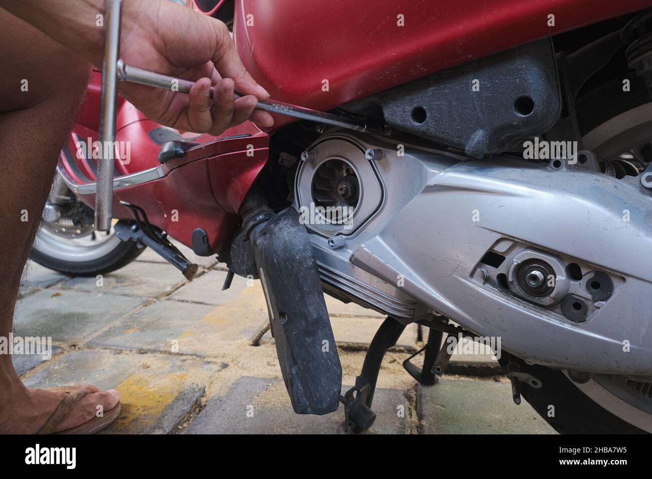 Cvt motorcycle hi-res stock photography and images - Alamy