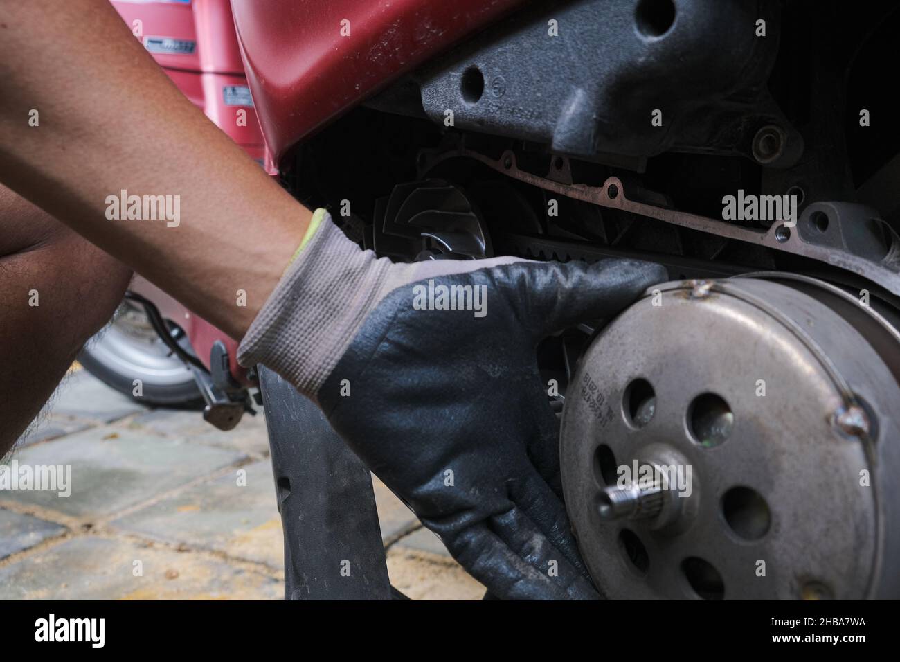 Cvt motorcycle hi-res stock photography and images - Alamy