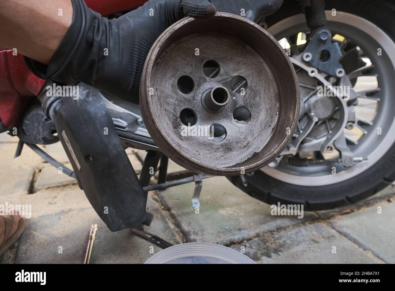 Cvt motorcycle hi-res stock photography and images - Alamy