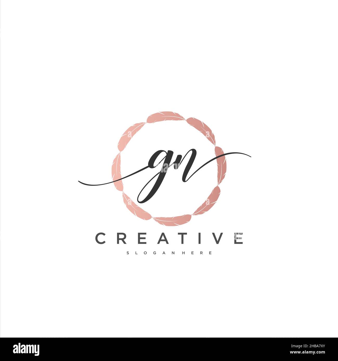 Gn logo vector vectors hi-res stock photography and images - Alamy