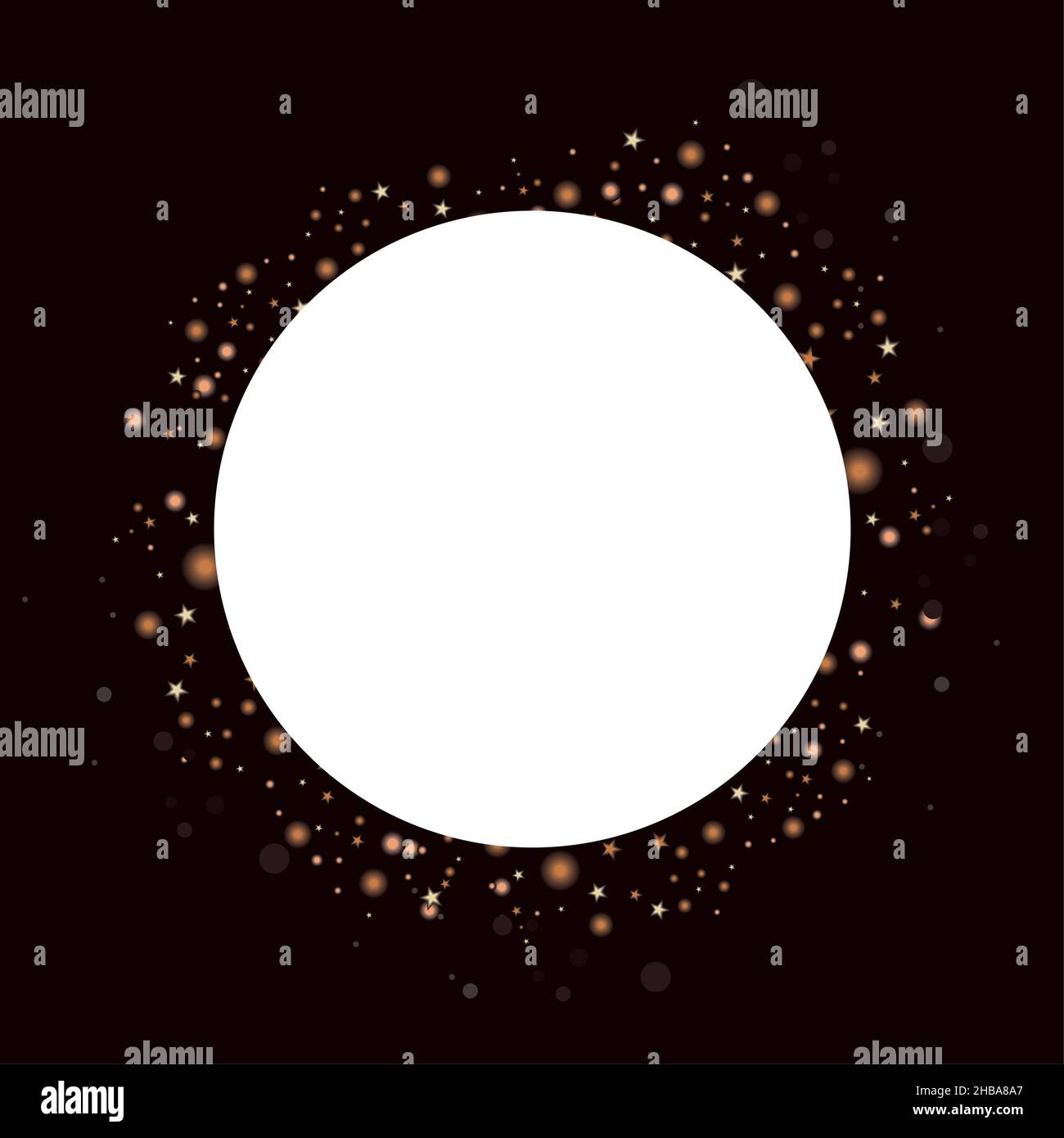 circular frame shimmer style Stock Vector Image & Art - Alamy