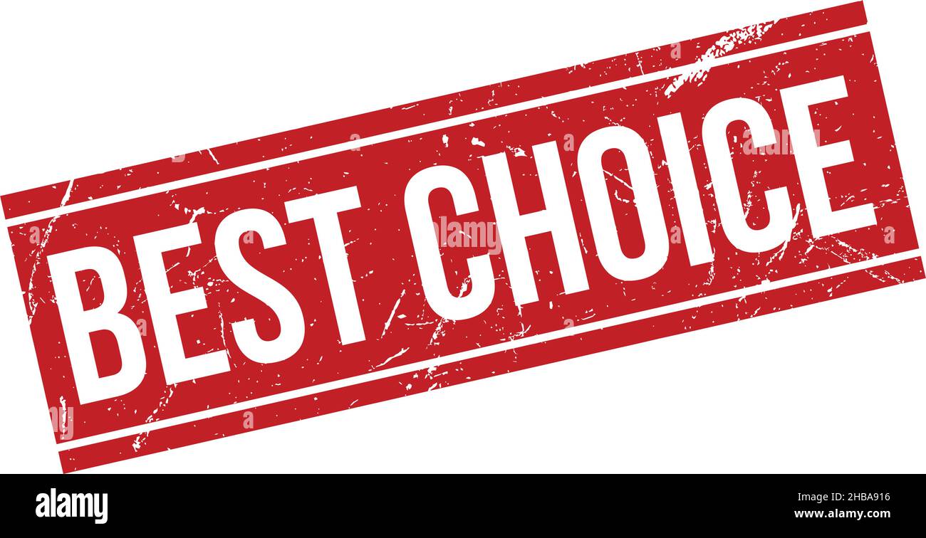 Best Choice Grunge Rubber Stamp, Vector Illustration Stock Vector Image ...