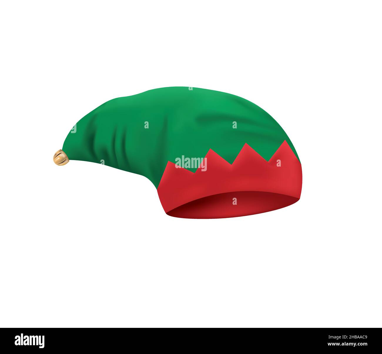 Colorful elf cap. vector illustration Stock Vector Image & Art - Alamy