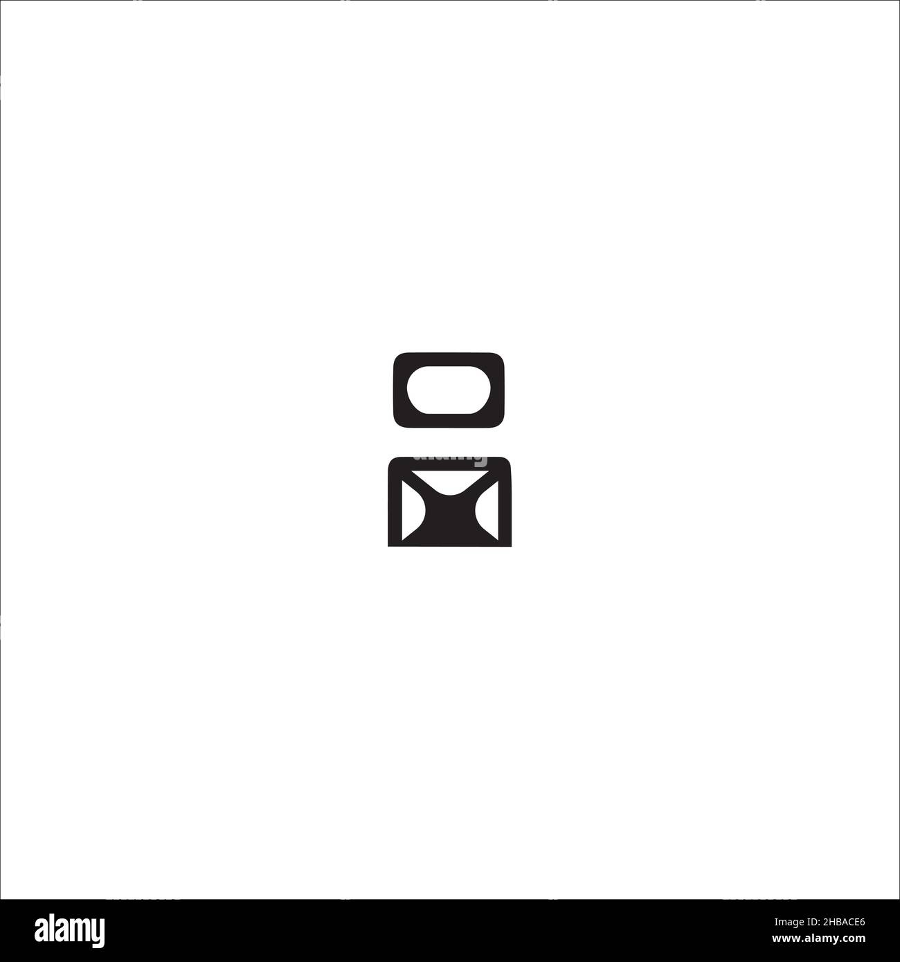 Squad game soldier icon. Simple style squad game poster background ...