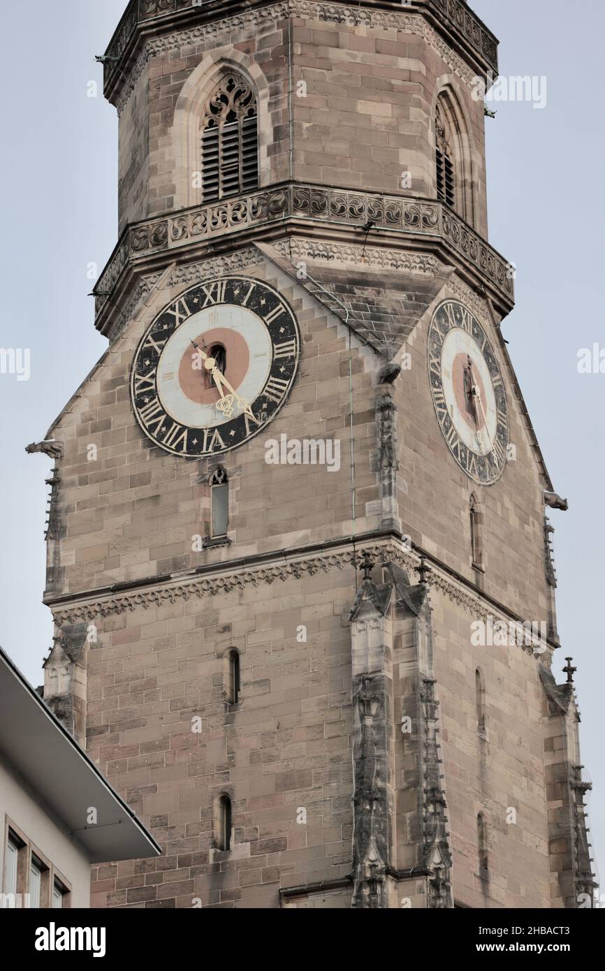 Historic catholic church in stuttgart hi-res stock photography and ...