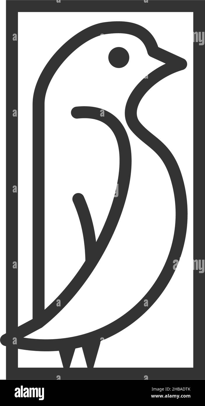 Dove Pigeon standing Icon Template Isolated Stock Vector Image & Art - Alamy