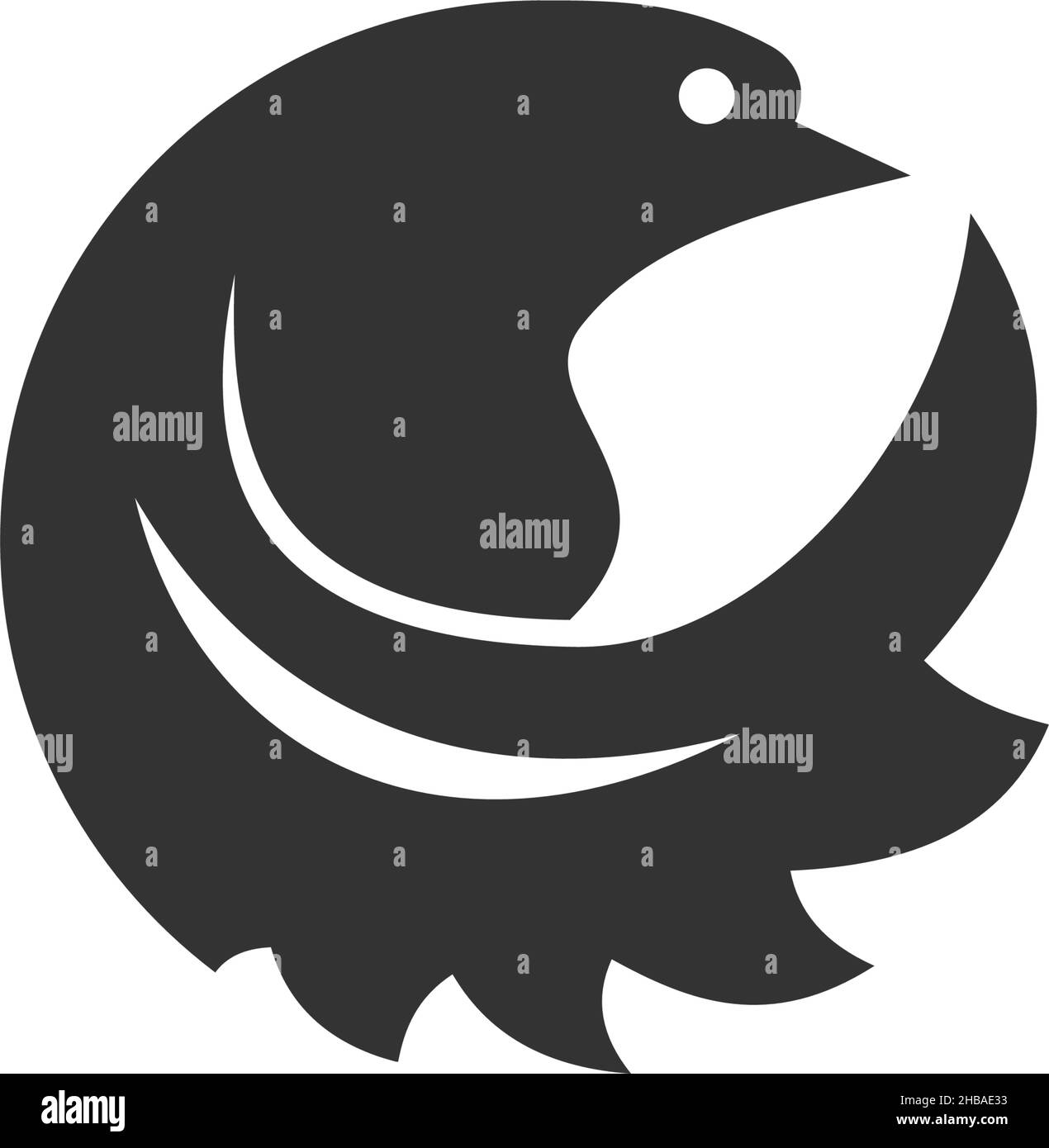 Dove Pigeon circle Icon Template Isolated Stock Vector Image & Art - Alamy