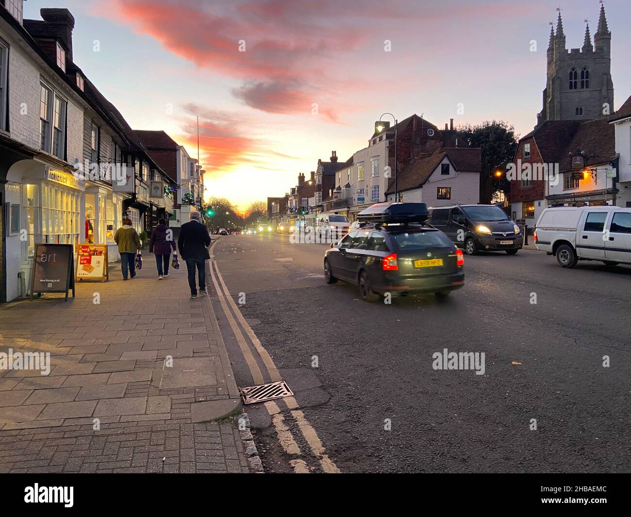 Tenterden Village Church High Resolution Stock Photography and Images ...