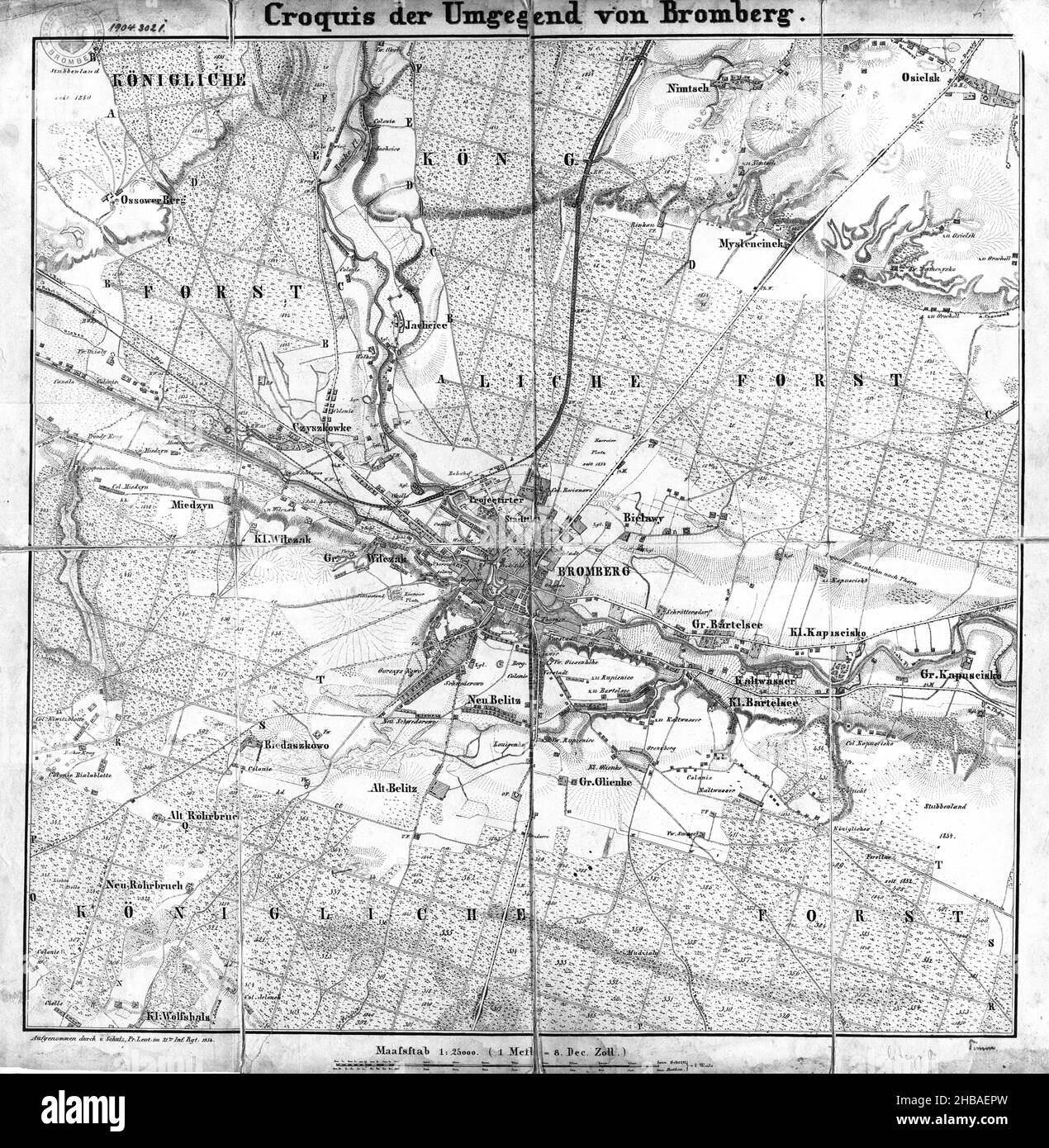 Bromberg maps hi-res stock photography and images - Alamy