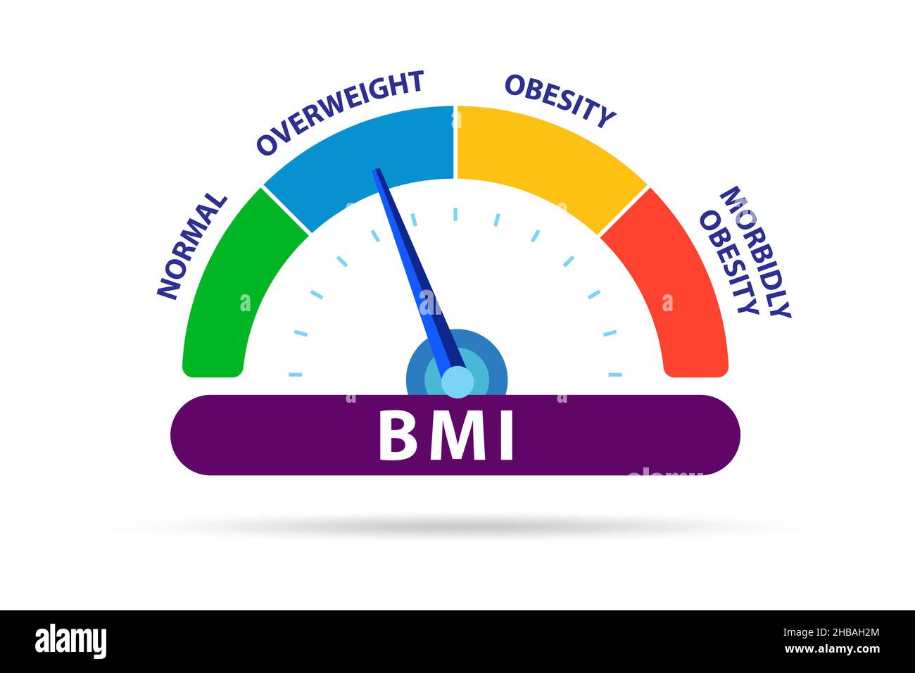 Concept of the BMI - body mass index Stock Photo - Alamy