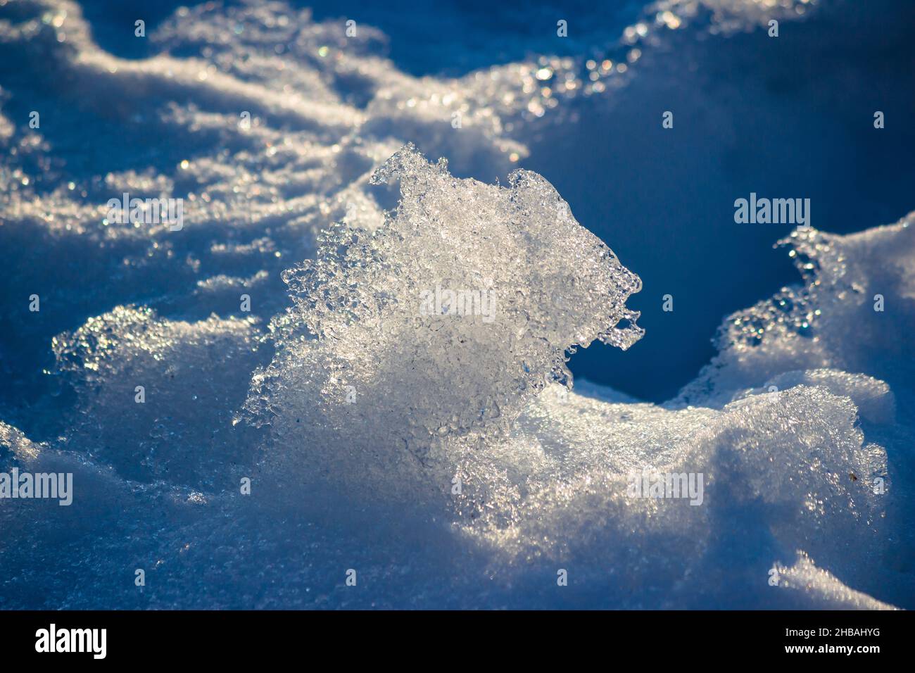 Wet loose snow hi-res stock photography and images - Alamy