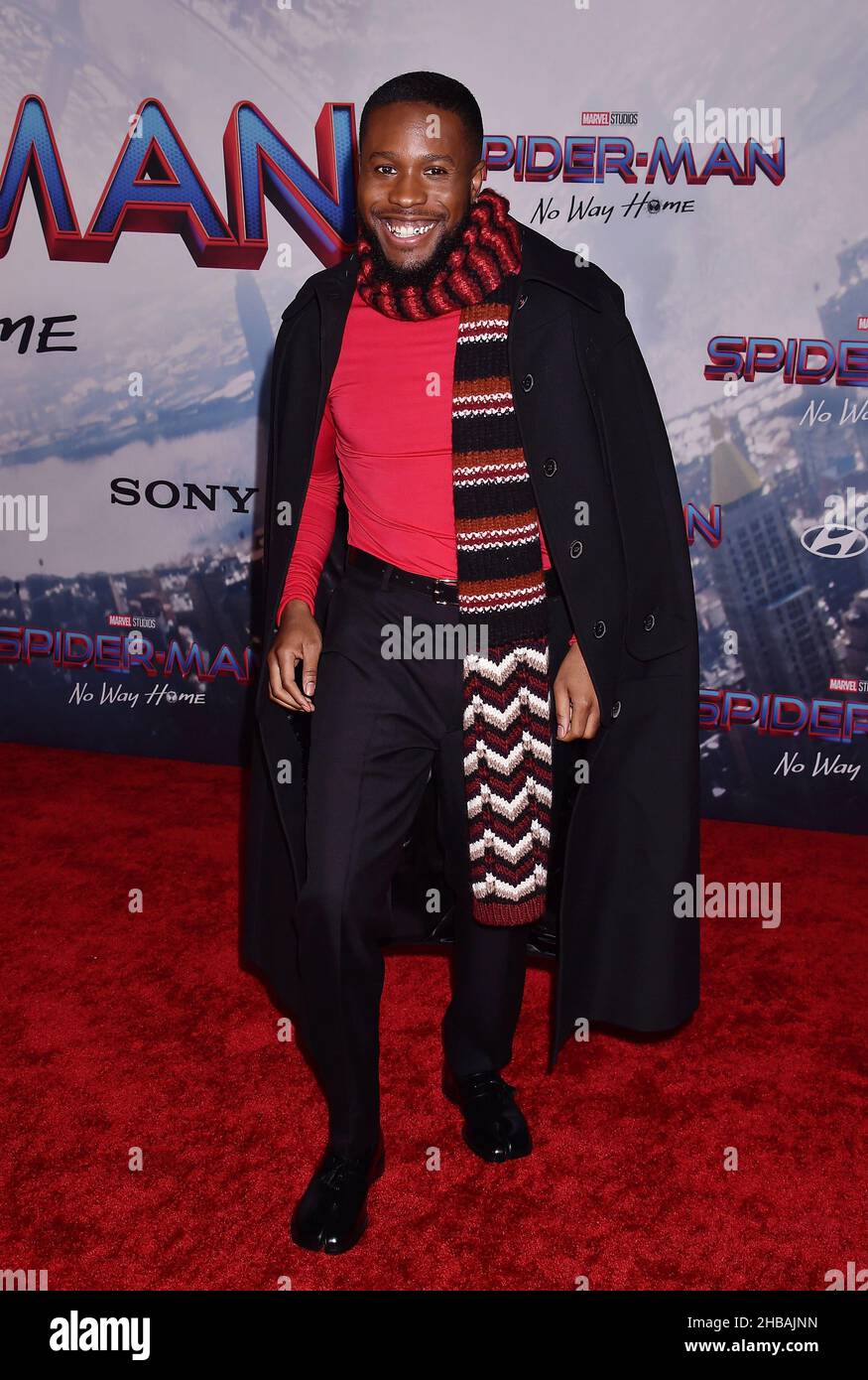 LOS ANGELES, CA - DECEMBER 13: Shameik Moore attends the Sony Pictures ...