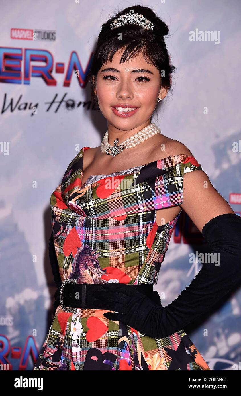 LOS ANGELES, CA - DECEMBER 13: Xochitl Gomez attends the Sony Pictures ...