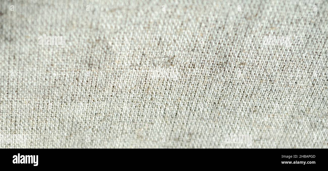 Natural rustic grey brown flax linen fabric textile sackcloth bagging ...