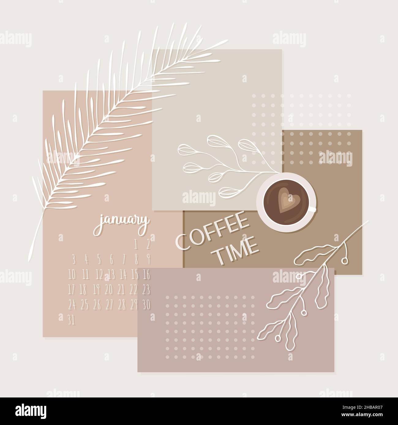 Morning january Stock Vector Images - Alamy