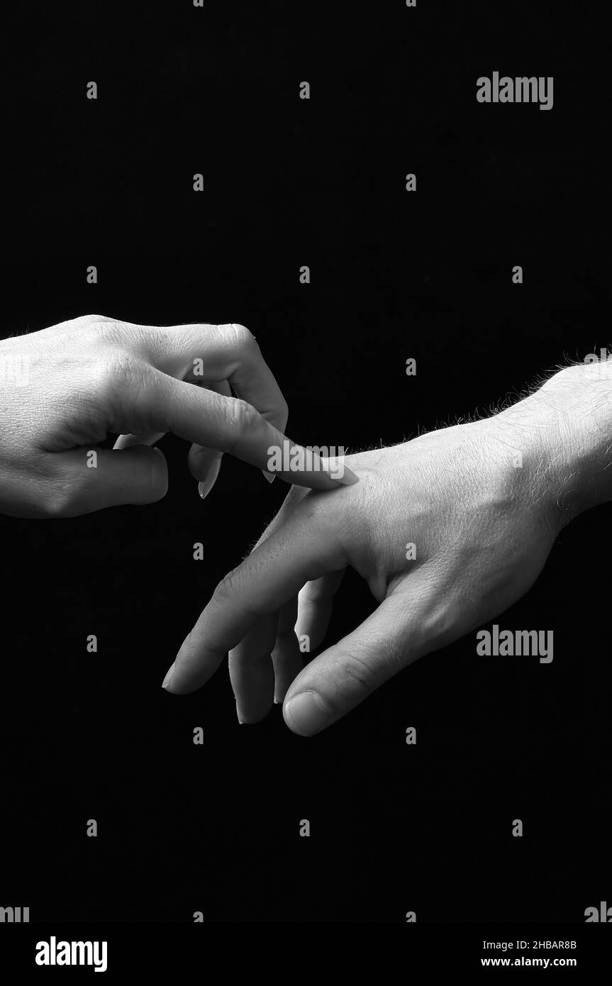 Concept of Emotions. The sense of touch expresses feelings and emotions ...