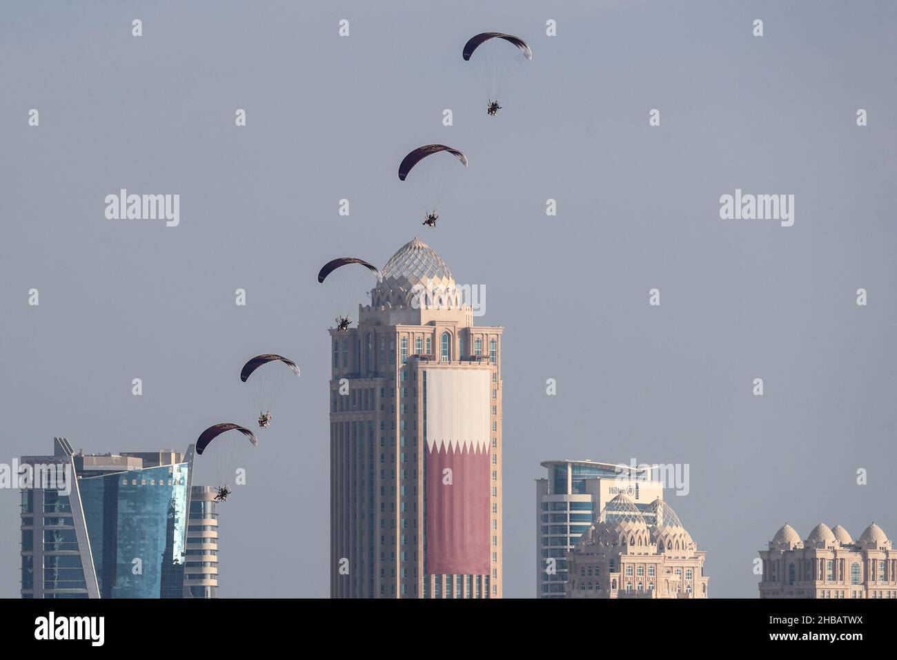 Qatar national day parade air hi-res stock photography and images - Alamy