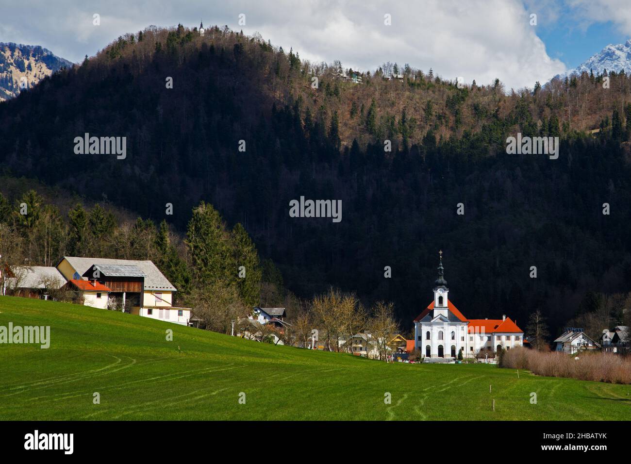 Velesovo Monastery, a Dominican convent developed around the local ...